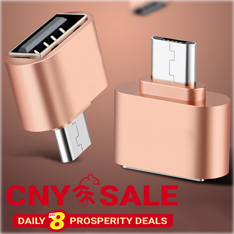 Micro USB OTG Adapter OTG Cable Converter for Cellphone Game Film USB ...