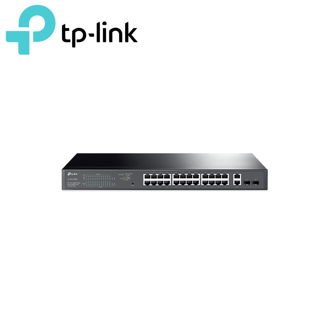 TP-Link Tl-Sg1428Pe 28-Port Gigabit Easy Smart Switch With 24-Port Poe+ ...