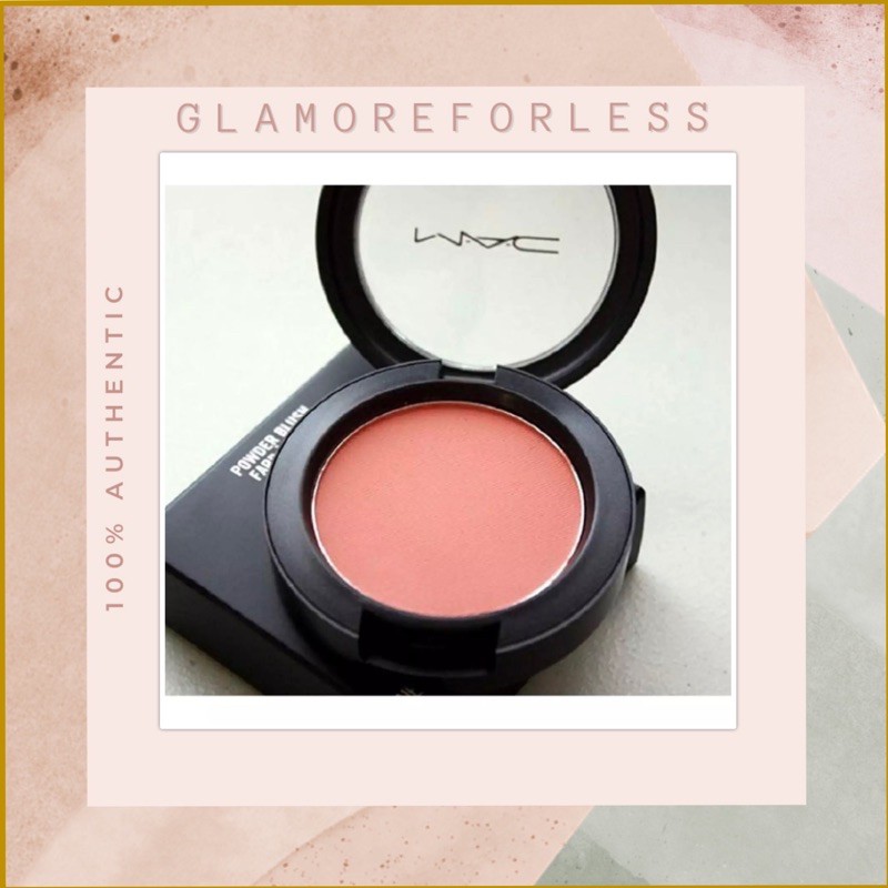 Onhand! MAC Powder/ Mineralize / Extra Dimension Blush Melba Peaches ...