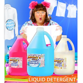 Mighty Clean Liquid Laundry Detergent Blue Mountain Scent - LLD blue ...