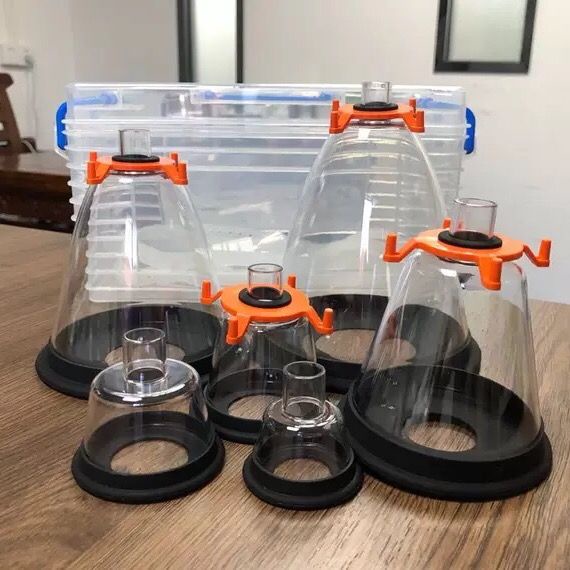 Veterinary Anesthesia Mask Oxygen Mask Animal Face Masks With PP Ring ...