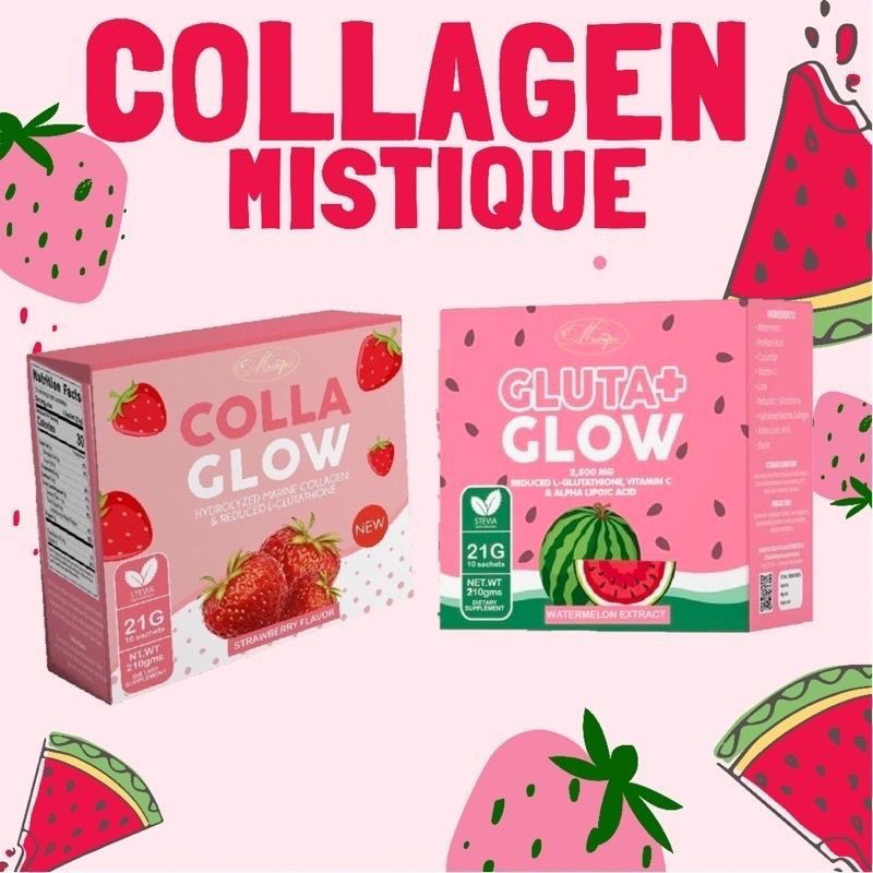 MISTIQUE Collagen Colla Glow / Gluta Glow / Coffee Glow (Per BOX ...