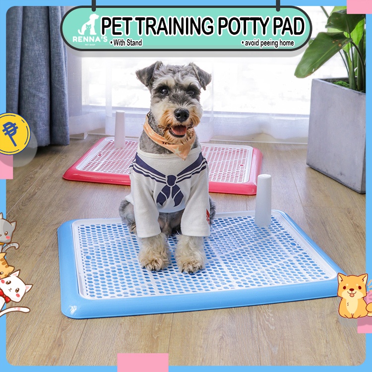 Renna's Dog Training Potty Pad With Stand Potty Pad For Dogs Dog Toilet ...