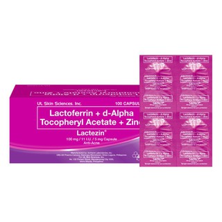 Lactezin 100mg Anti-Acne 100 capsules | Shopee Philippines