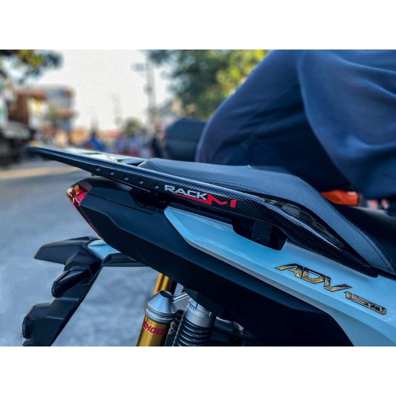 RACK M CARBON Adv nmax AEROX MONORACK TOP BOX BRACKET LIFETIME WARRANTY ...