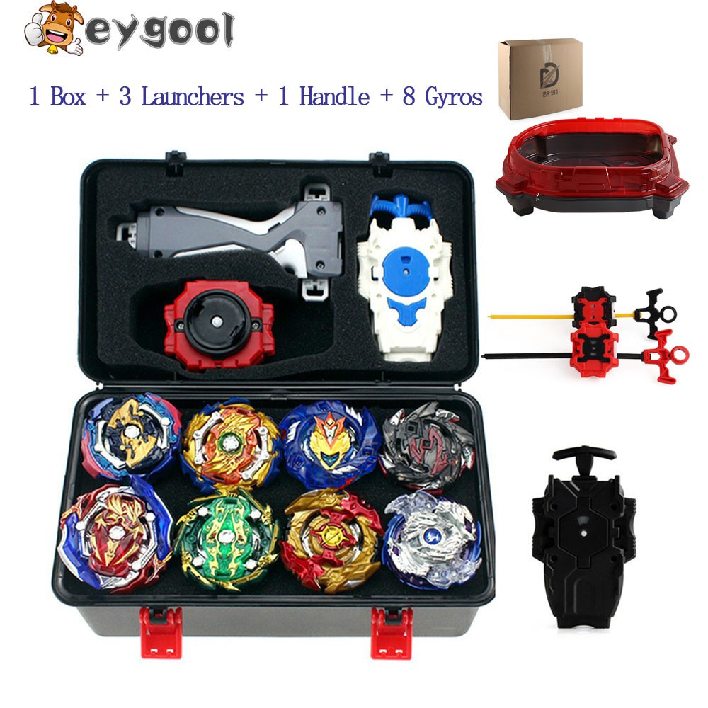 Beyblade Burst Toy Set With Arena Handle Launcher Beybalde Kid's ...