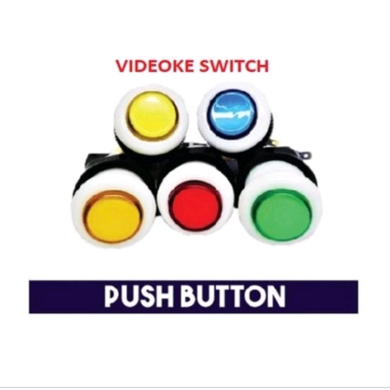 Push Button With Micro Switch For Videoke Set/Karaoke/Pisonet(all ...