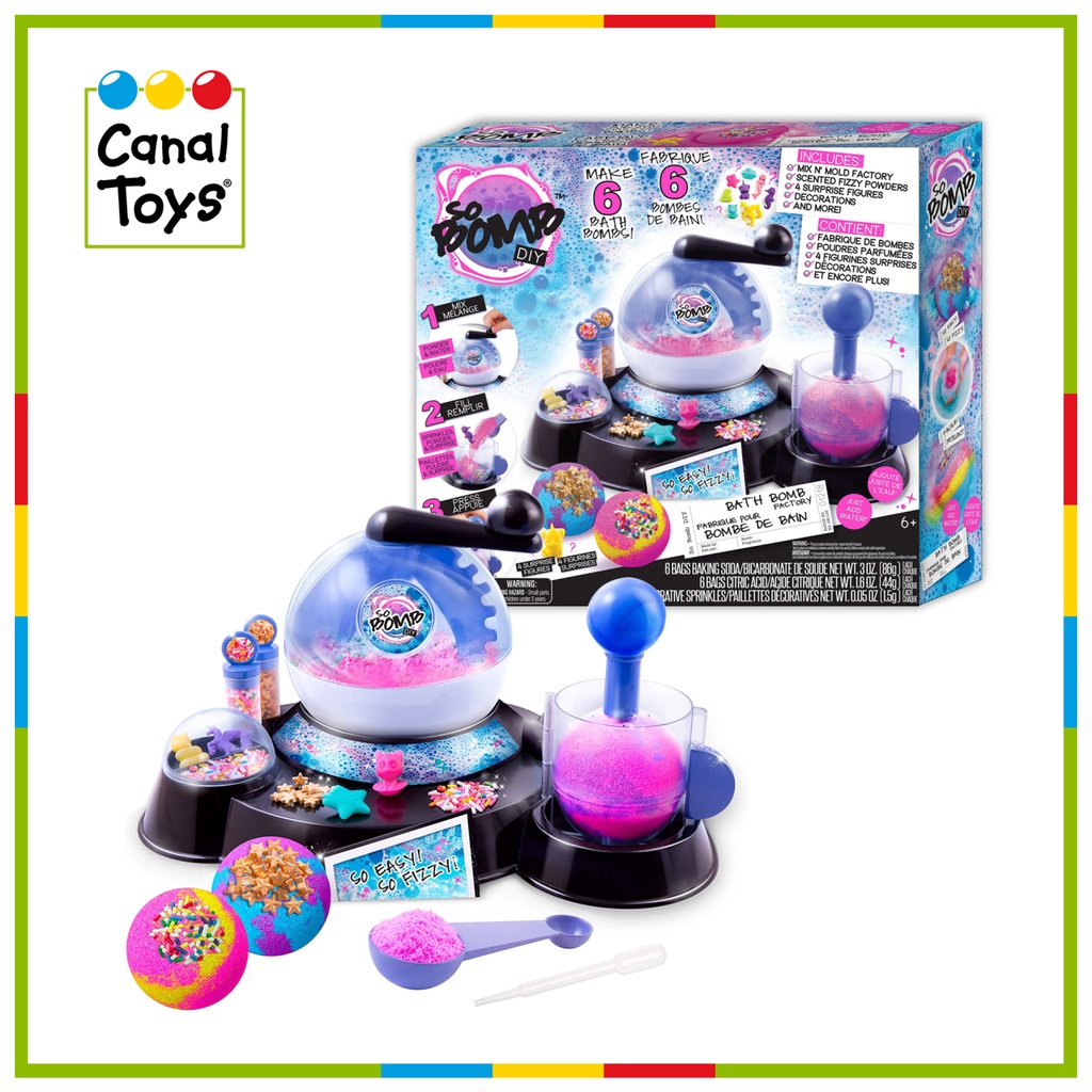 Canal Toys BBD005 So Bomb DIY- Bath Bomb Factory | Shopee Philippines