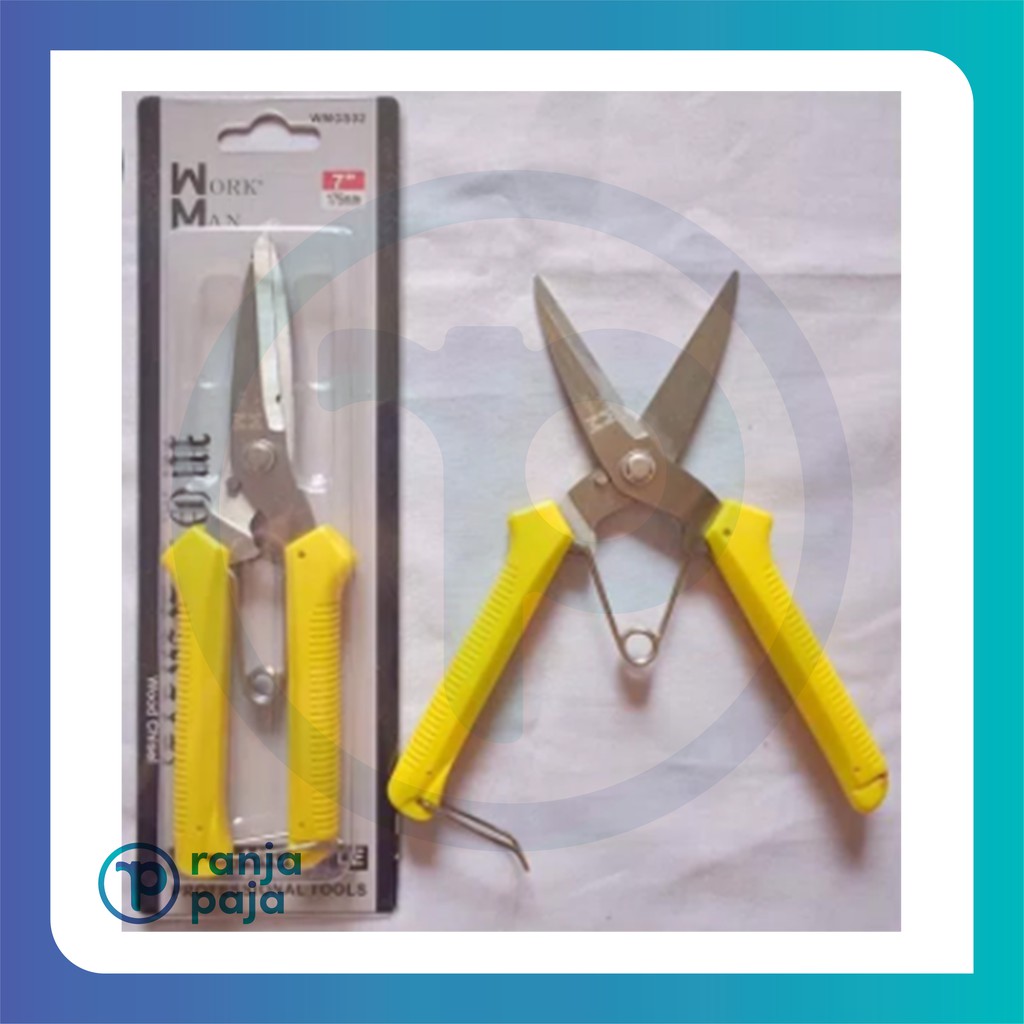 Korean Work Man Scissors / Branch Scissors / Versatile Scissors ...