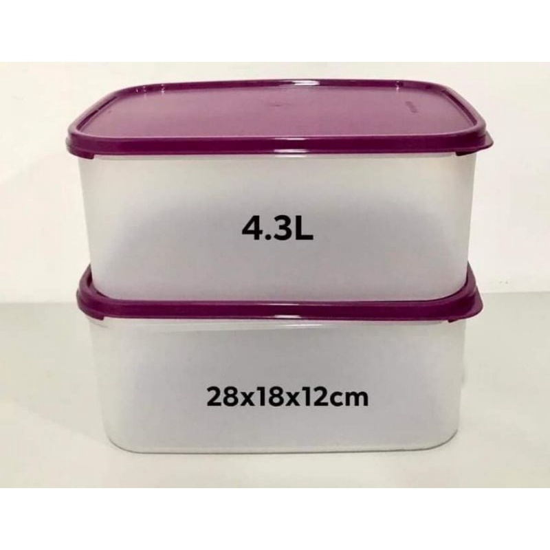 Tupperware Space Saver Rectangular #2 | Shopee Philippines