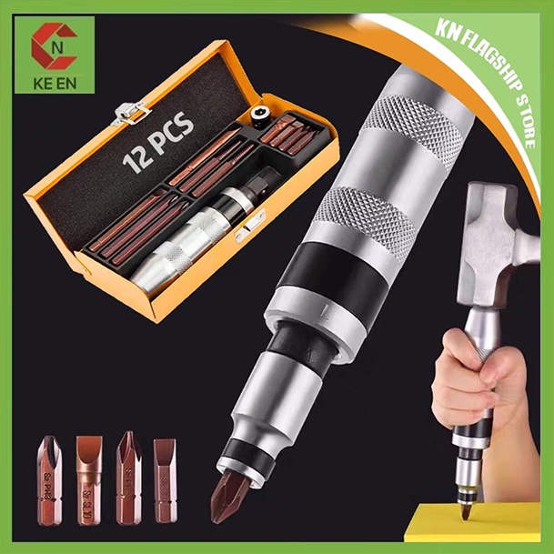 KE gearwrench 12 pcs impact screwdriver set industrial multifunctional ...