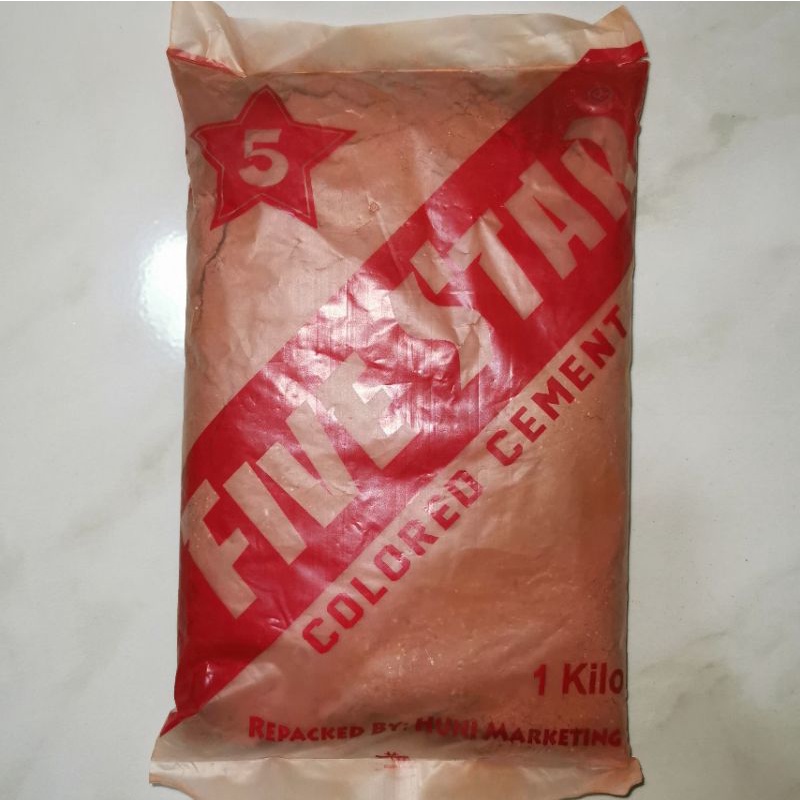 Red Cement (1kg per pack) | Shopee Philippines
