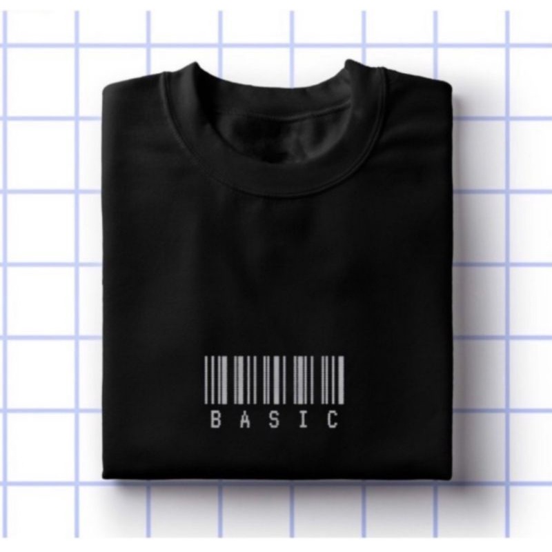 BASIC BARCODE PRINTED TSHIRT DESIGN COD | Shopee Philippines