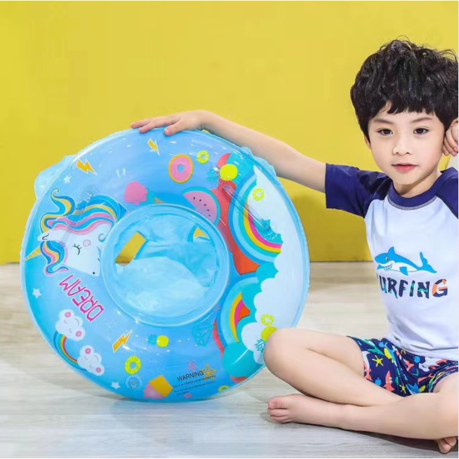 Baby Kids Inflatable Float Seat Swimming Ring Safety Aid Pool Water Toy Water Safety Life Buoy ...