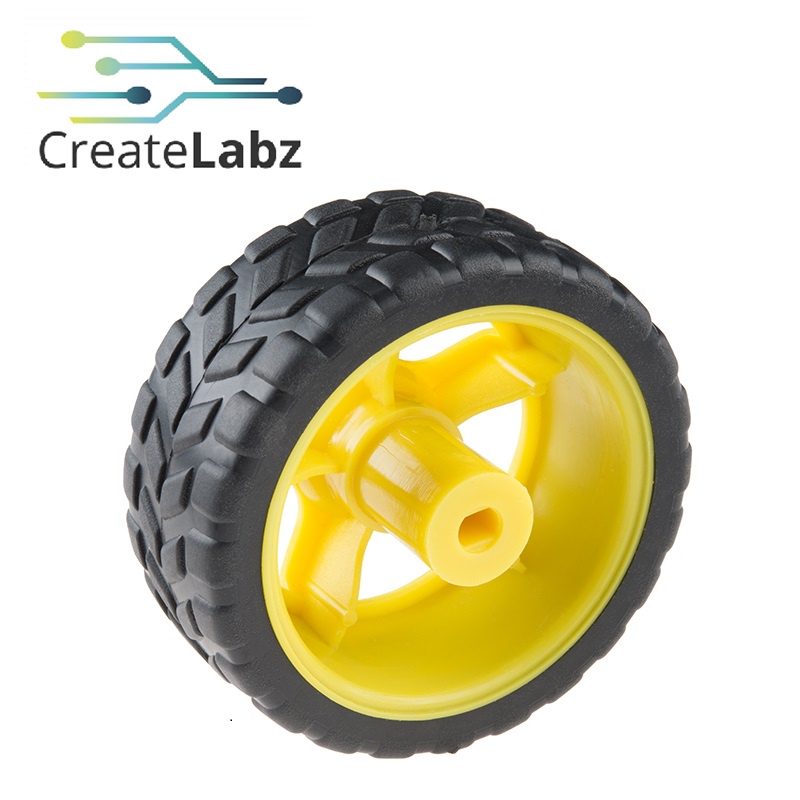65mm Wheel for smart robot car (yellow) | Shopee Philippines