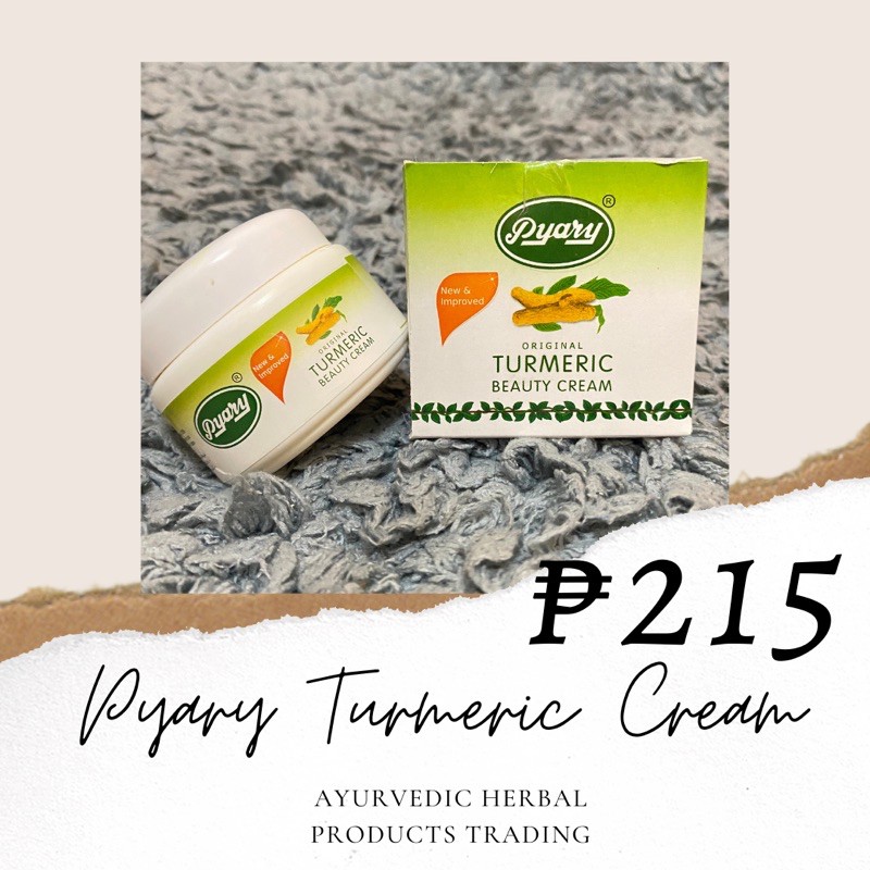 Pyary Turmeric Cream (ORIGINAL) | Shopee Philippines