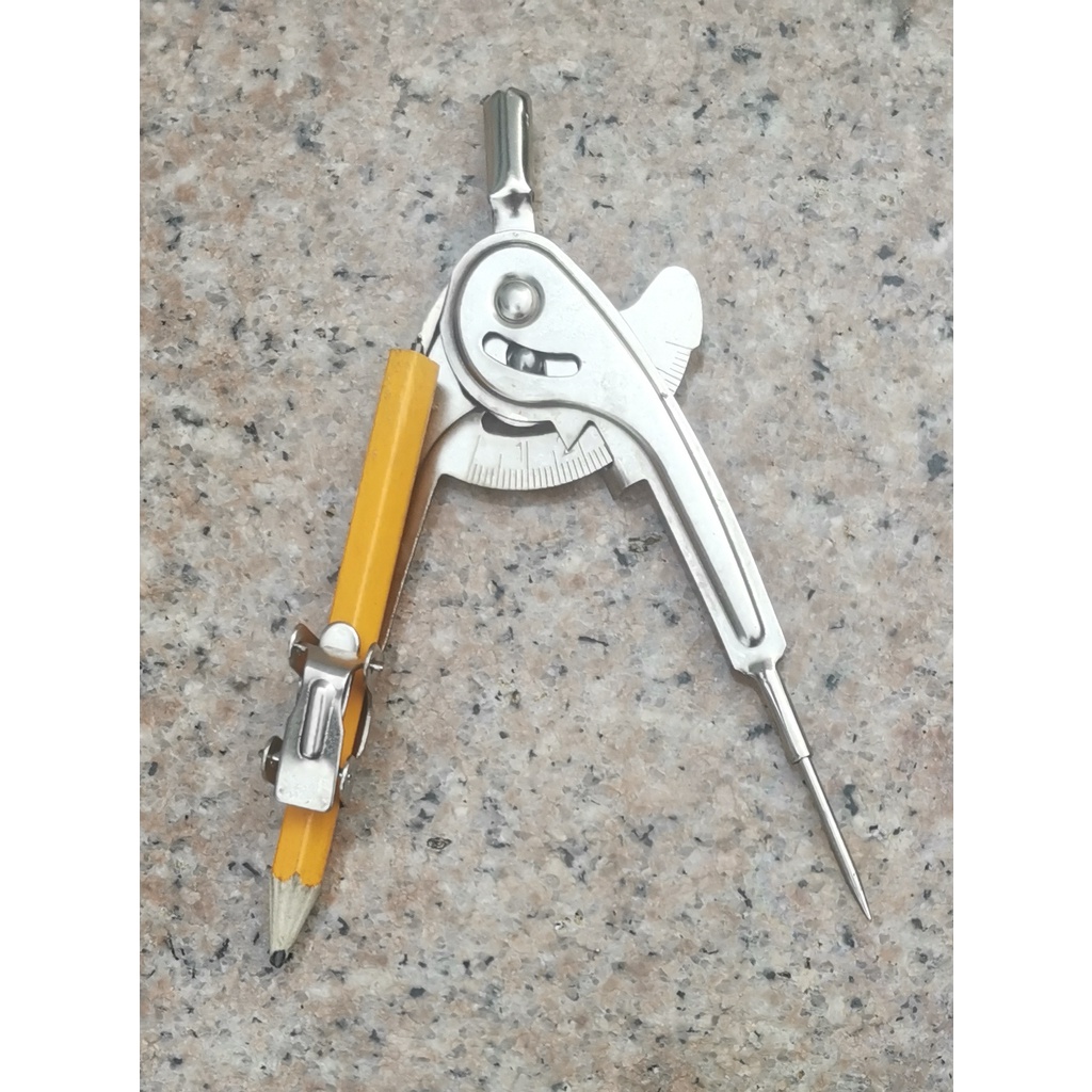 Compass Metal With Pencil 1pcs | Shopee Philippines