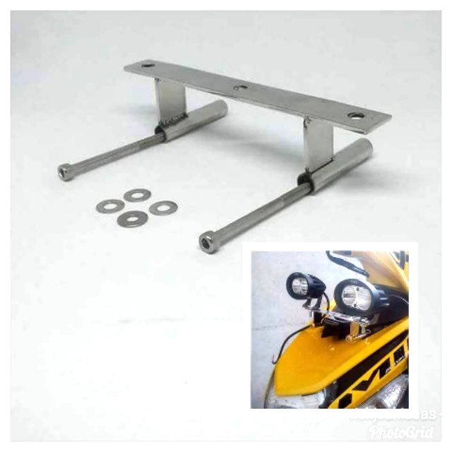 Mini Driving Light Stainless Bracket Mio i125 Motorcycle Acc. | Shopee ...