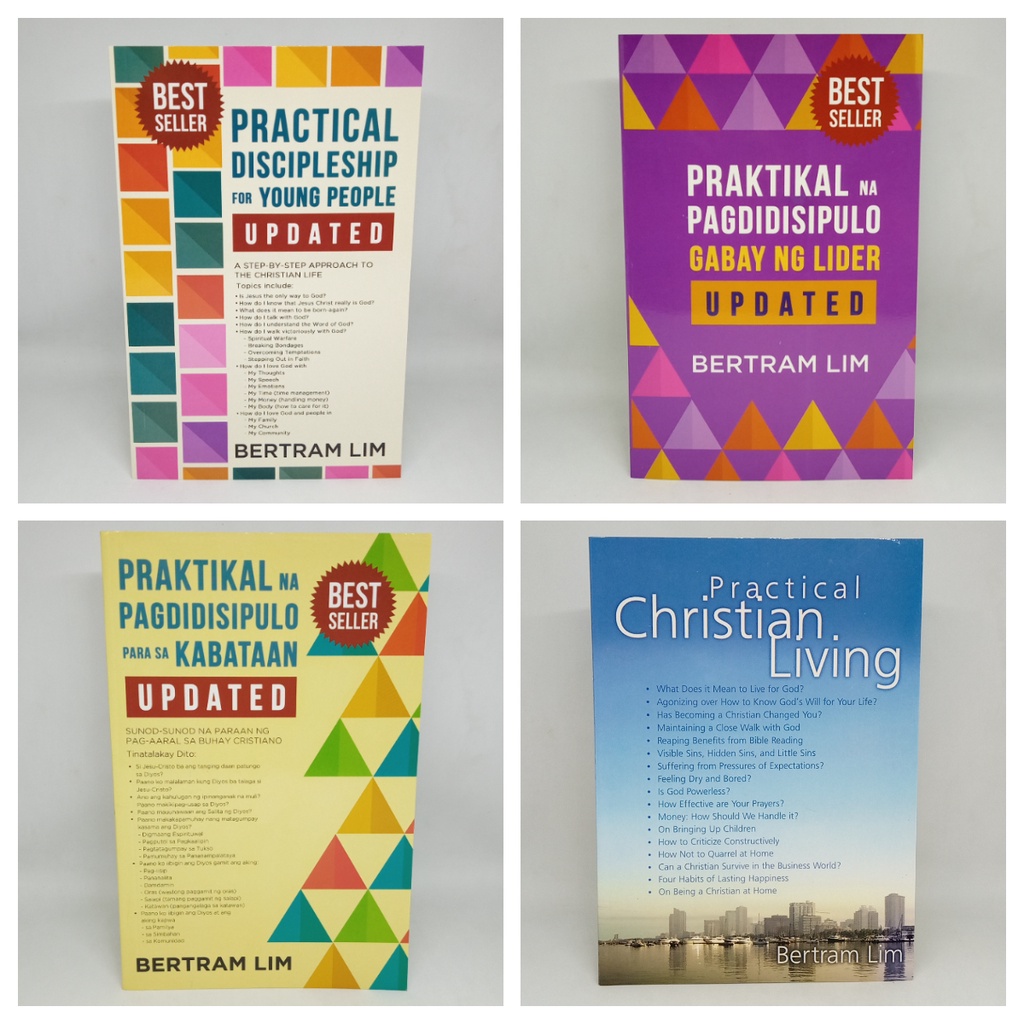 Praktikal na Pagdidisipulo / Practical Discipleship Series by Bertram Lim | Bestseller | Shopee ...