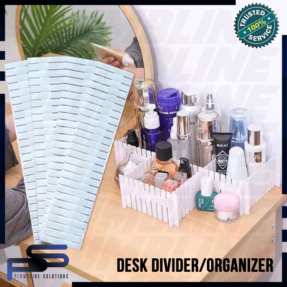 Desk Drawer Organizer Divider Multi-function DIY Divider Space Saver ...
