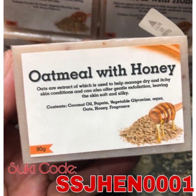 OATMEAL WITH HONEY SOAP 90g and 135g | Shopee Philippines
