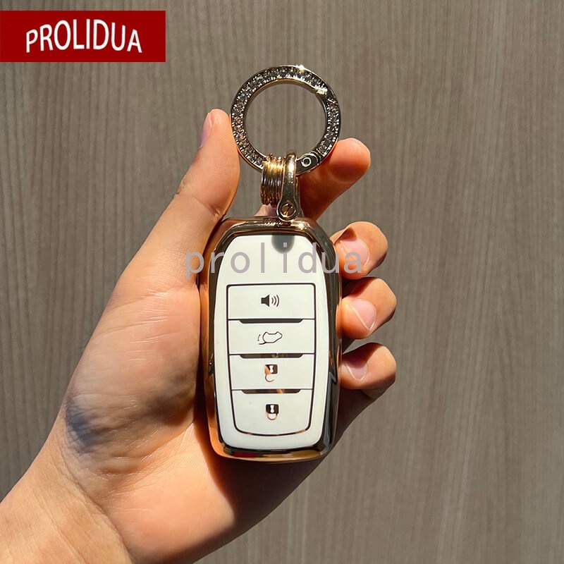 Tpu Car Key Cover Casing Accessories For Toyota Fortuner 2022 | Shopee ...
