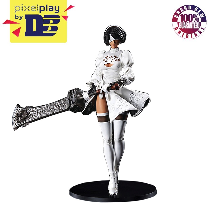 Nier Automata Statuette - 2B (YORHA NO.2 TYPE B) 2P Color Ver. | Shopee ...
