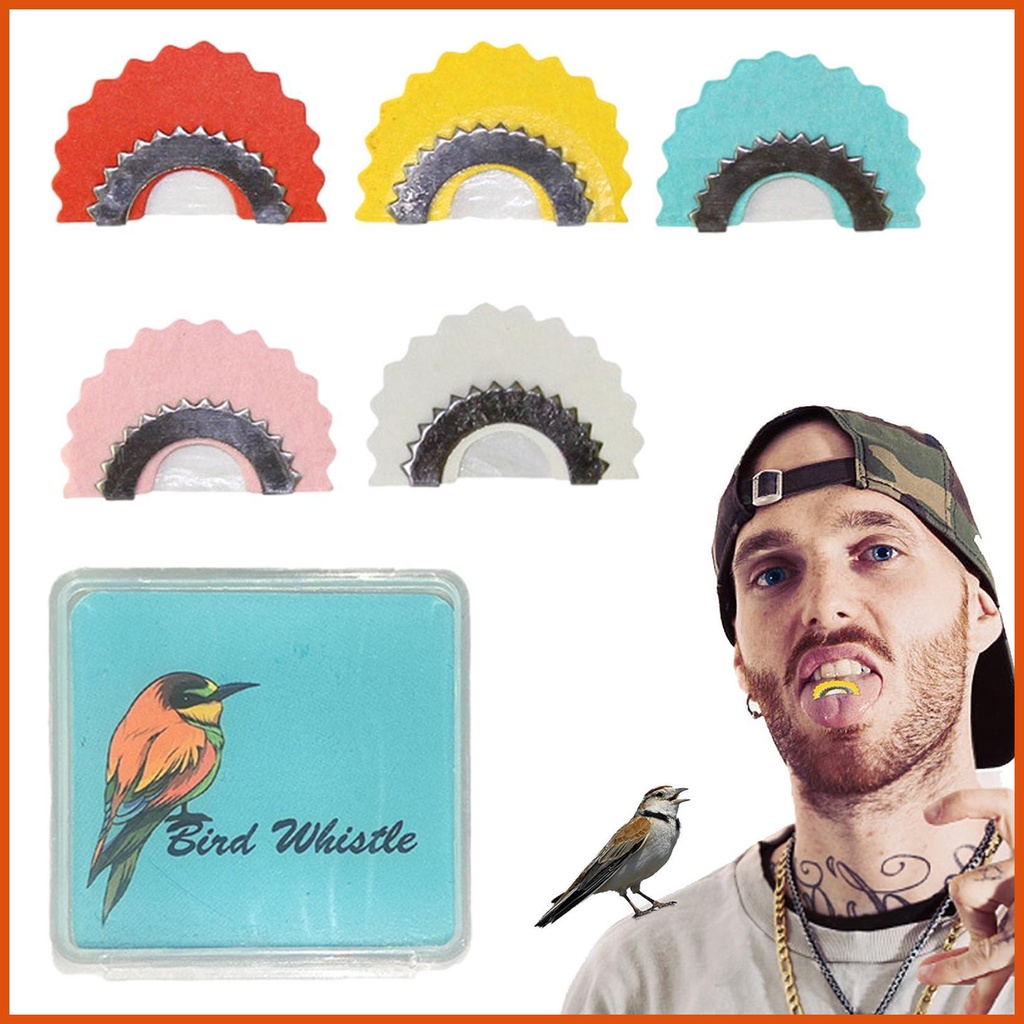 Wacky Whistle 5PCS Creative Fun Bird Whistle Magic Bird Caller Tongue ...