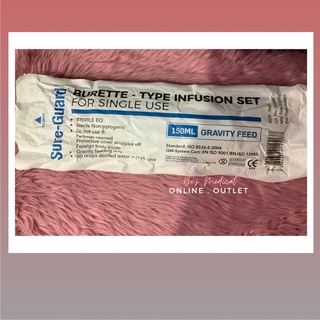 Soluset- Volumetric Solution Infusion Set Burette-Type 150ml (Gravity ...