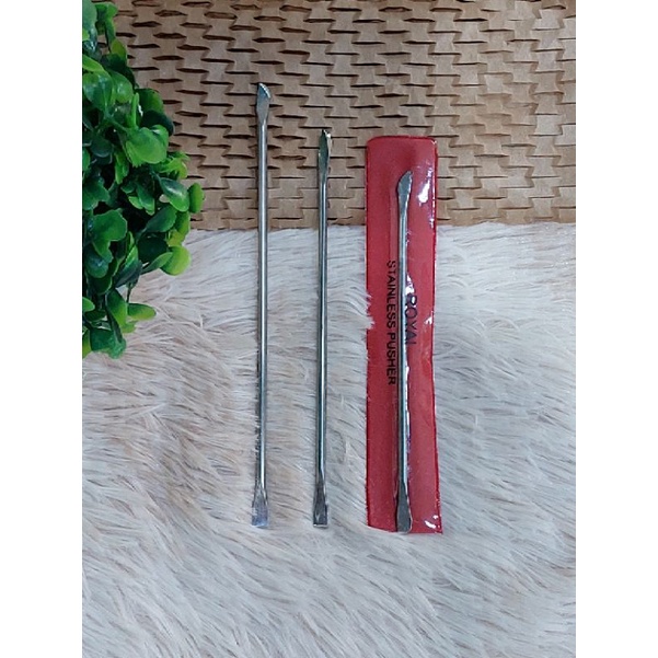 original stainless SOLINGEN cuticle pusher sold per.pc. med.and long ...