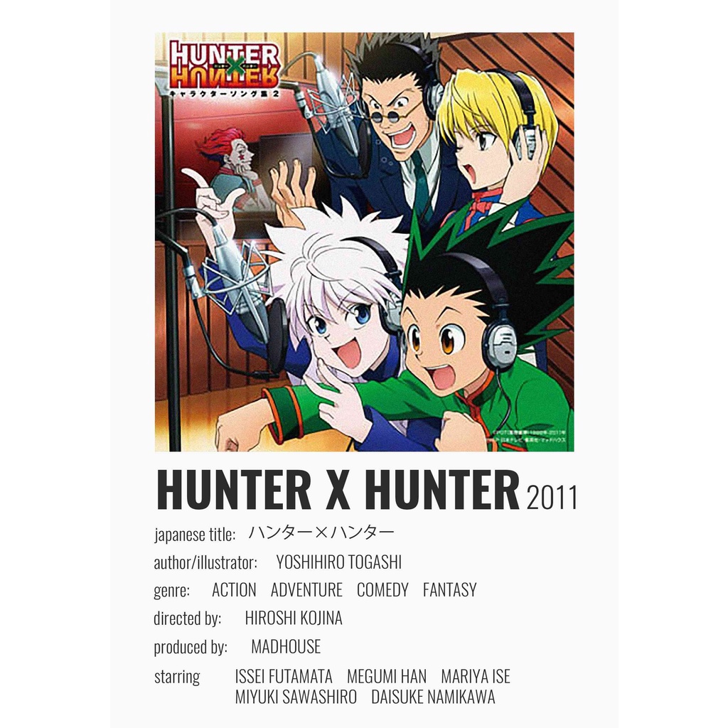 Hunter X Hunter 2011 Poster