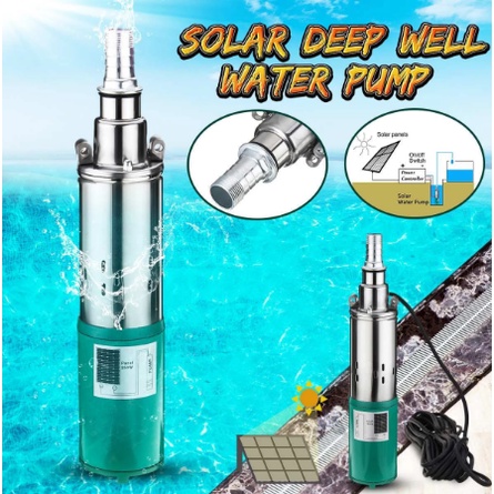 Stainless Steel Solar Lift Water Pump 12V30M Battery Electric Vehicle ...