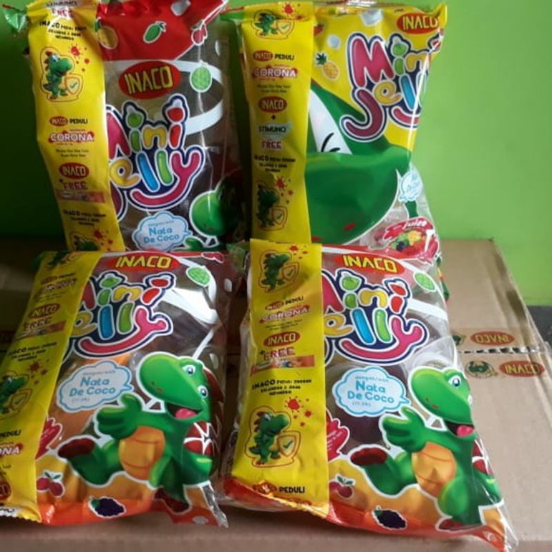 Inaco Mini Jelly With Nata De Coco 25 Cups | Shopee Philippines
