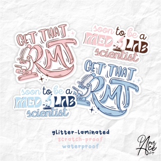 Laminated Glitter Sticker | future RMT, medtech, Sticker decal | Shopee ...