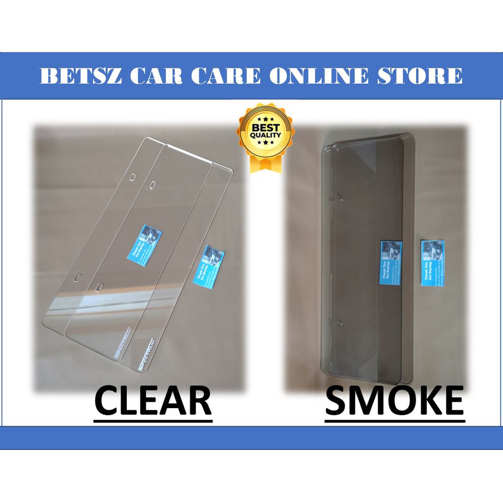 Plate Number Protector for Old & New License Plate | Shopee Philippines