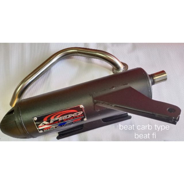 apido pipe /silent pipe for beat carb / beat fi | Shopee Philippines