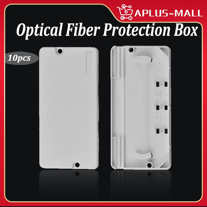 10PCS Fiber Protection Box FTTH Fiber Protection Optic Termination Box ...