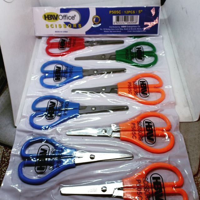 HBW / TM Scissor size 5 inches ( per piece ) | Shopee Philippines
