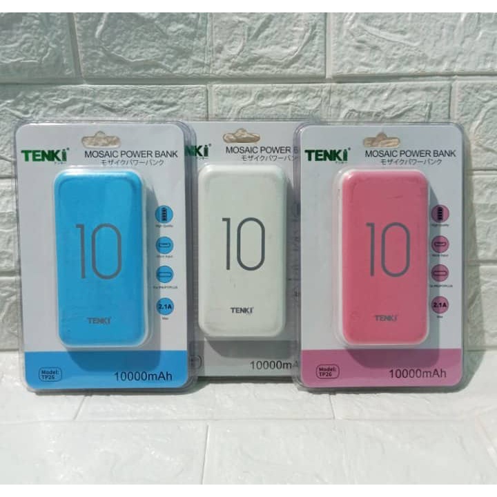 Tenki Mosaic Power Bank (10000mAh) | Shopee Philippines