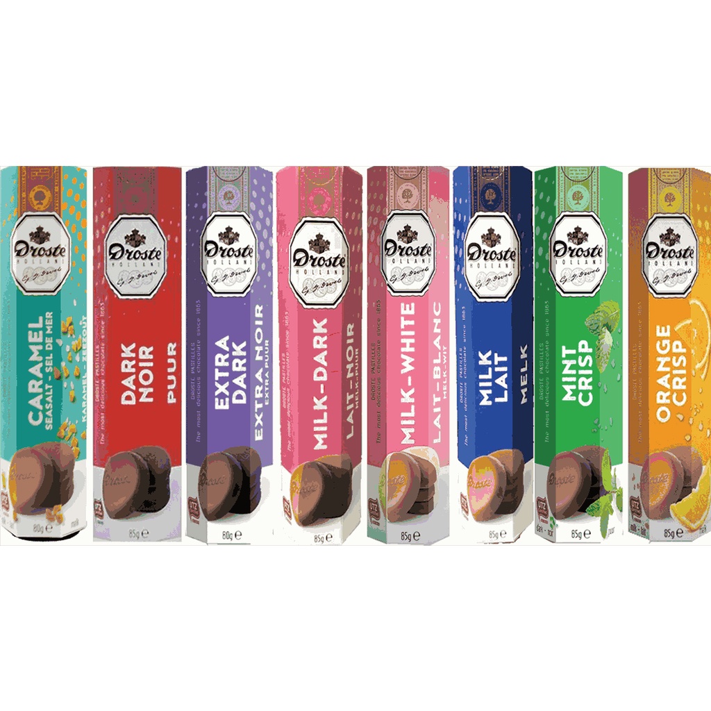 Droste Chocolate Holland 80gm / 85gm Made In Netherlands | Shopee ...