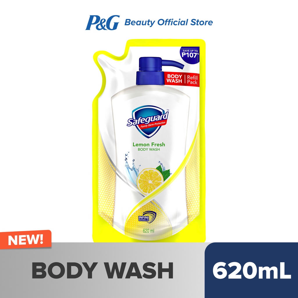 Safeguard Bodywash Lemon 620ml Refill Shopee Philippines