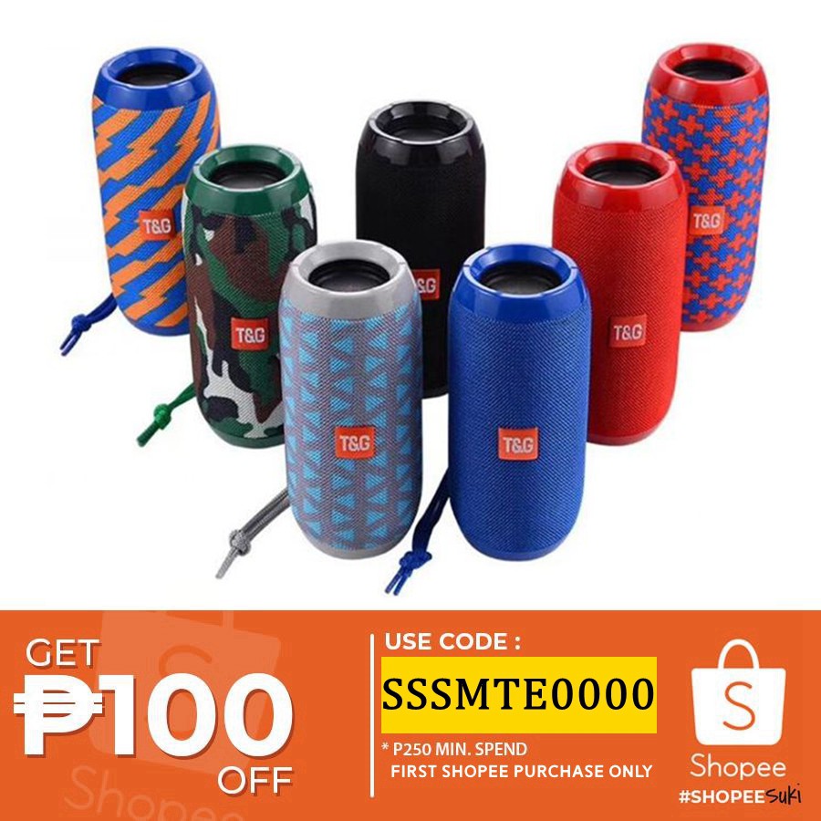 T&G TG117 Special Edition Portable Bluetooth Speaker | Shopee Philippines