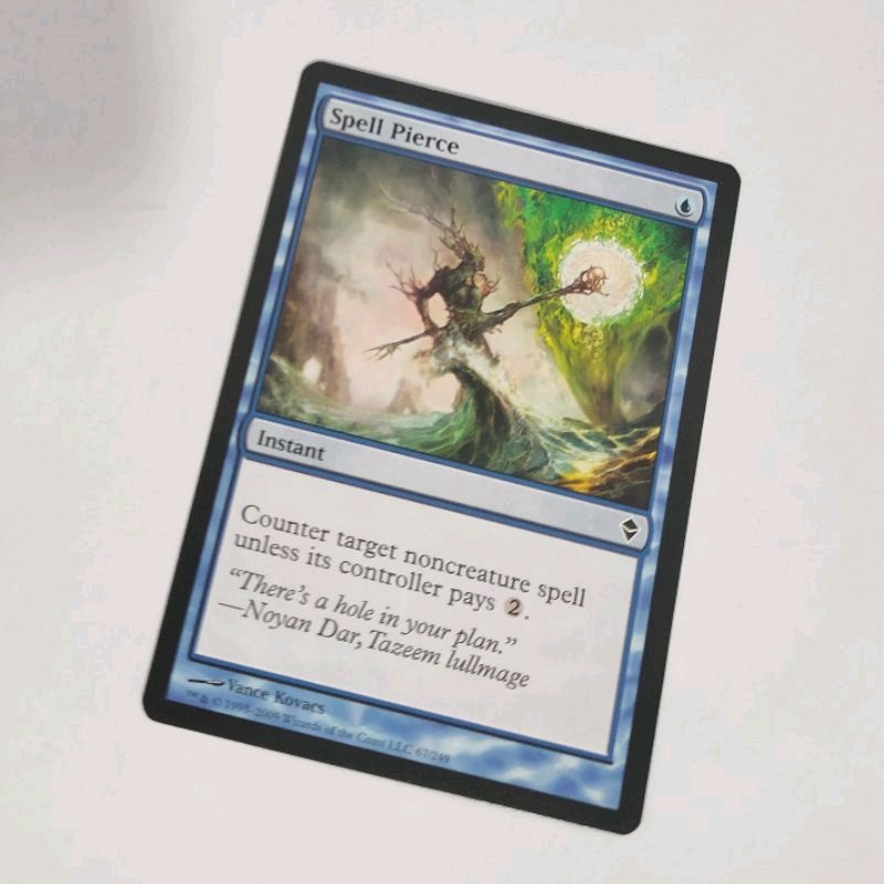 MTG Card SPELL PIERCE Magic the Gathering Trading Card Game Blue ...