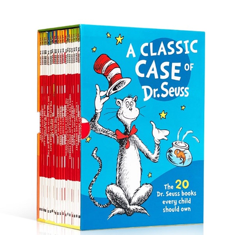 DR. SEUSS Classic 20 books/set Series Interesting Kids Funny Storybook ...