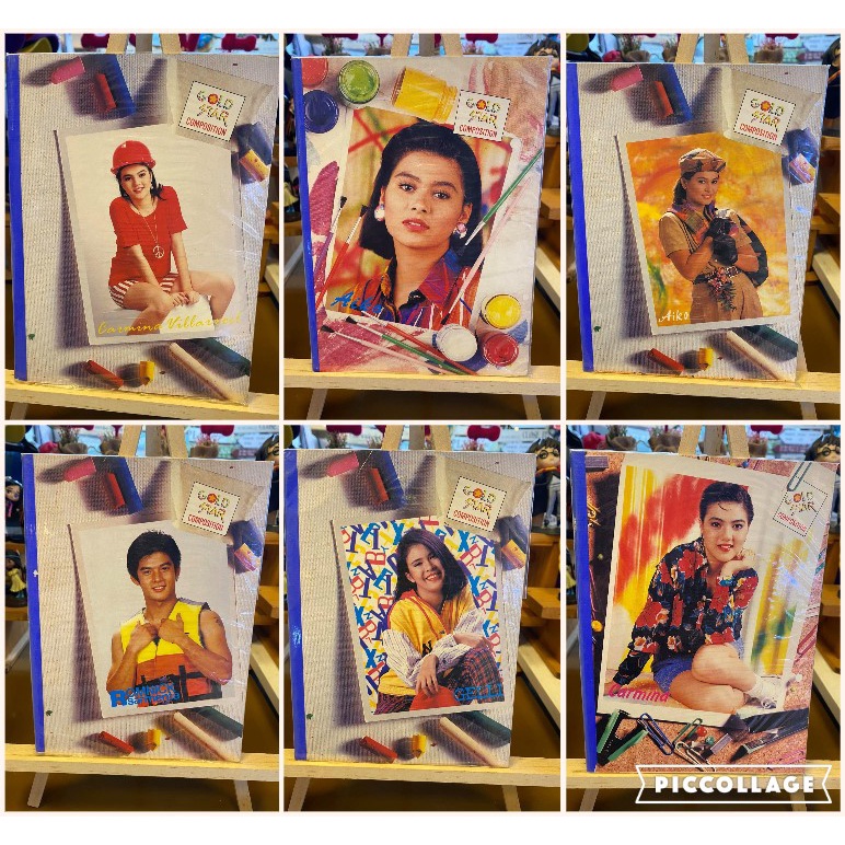 VINTAGE ARTISTA NOTEBOOK CELEBRITY COVERS 90s NOTEBOOKS Shopee