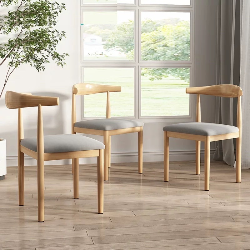 Dining chair backrest chair home modern chair simple study chair ...