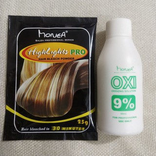 monea highlights pro hair bleaching set | Shopee Philippines