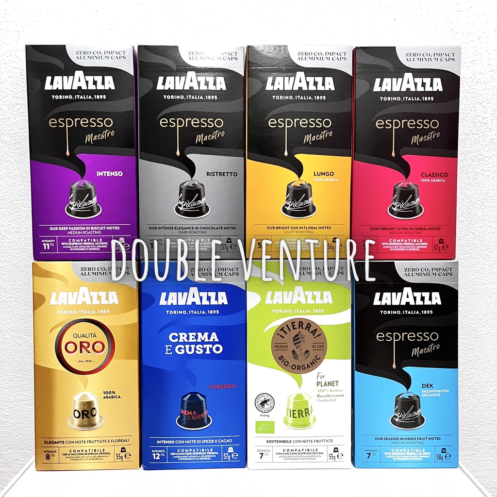 Lavazza Nespresso Compatible Coffee Capsules 10 Pack (Classico ...