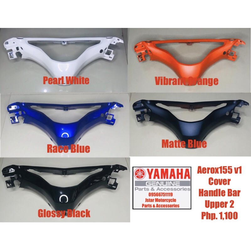 Aerox v1 / Cover Handle Bar upper 2 Yamaha genuine | Shopee Philippines