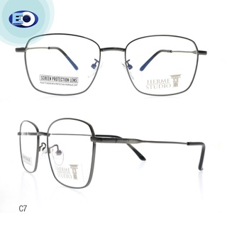 EO Herme Studio HS19948 Non-graded Anti-Radiation Eyeglasses for Men ...